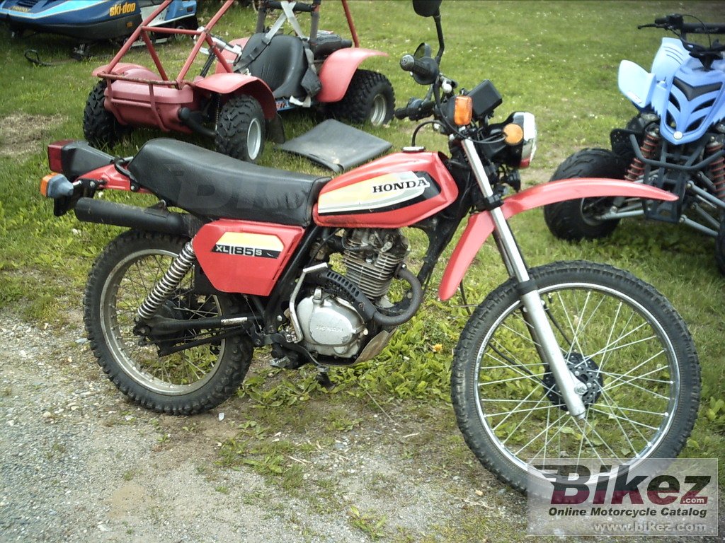 Honda XL 185 S Poster Honda XL 185 S Poster
